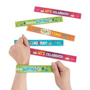 Teacher Created Resources Happy Birthday Balloons Slap Bracelets Grades ...