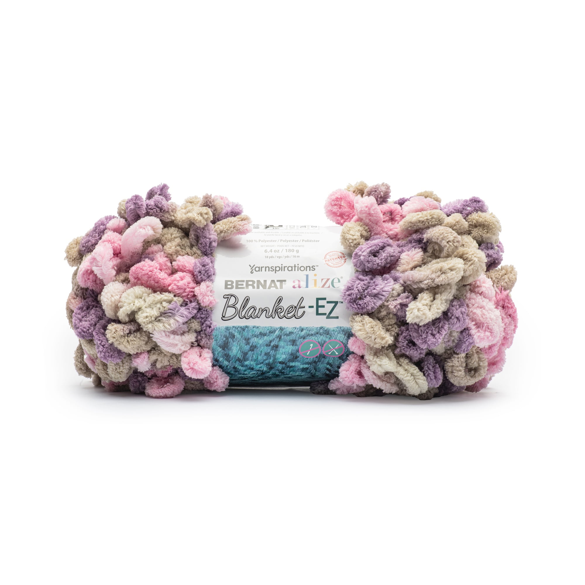 Click here for Bernat Alize Blanket #7 Jumbo Polyester Yarn  Lila... prices