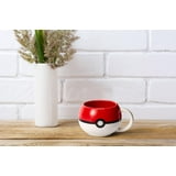 Pokemon Gamer's Anime Tea Cup - Molded Poke Ball Coffee Mug - Walmart.com