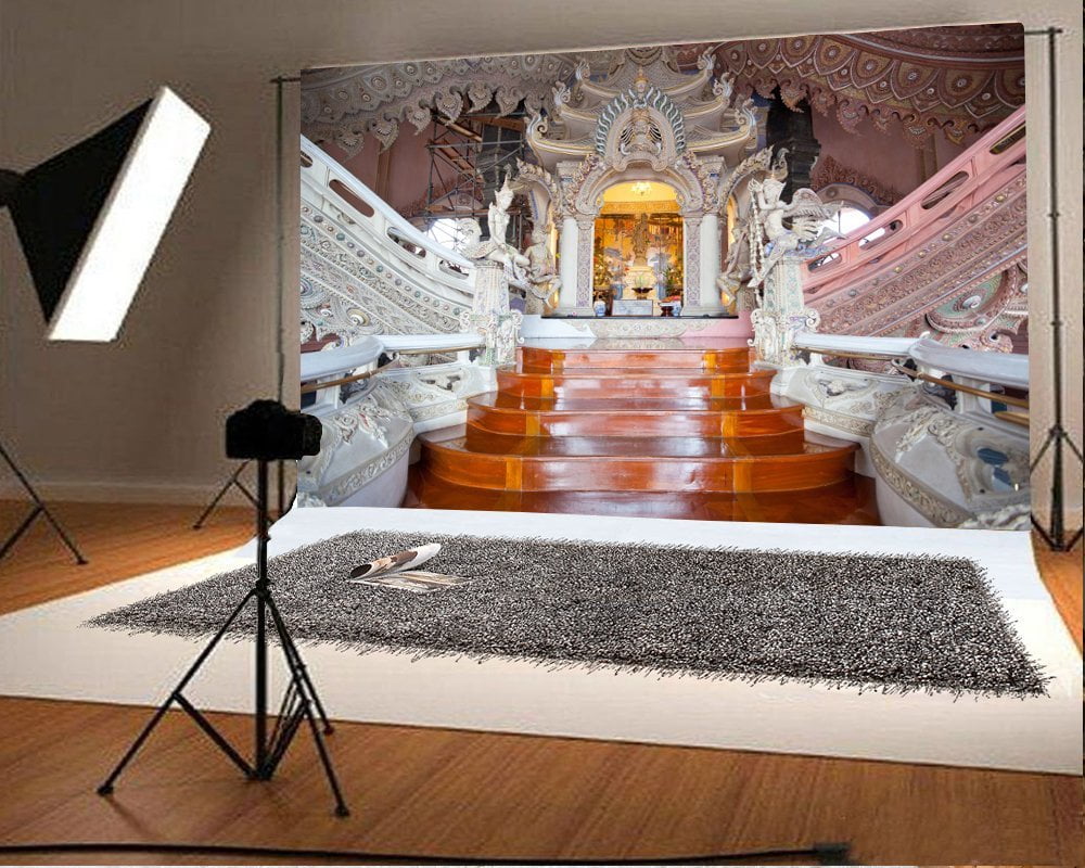 MOHome Museum Backdrop 7x5ft Photography Backdrop Church Buildings ...