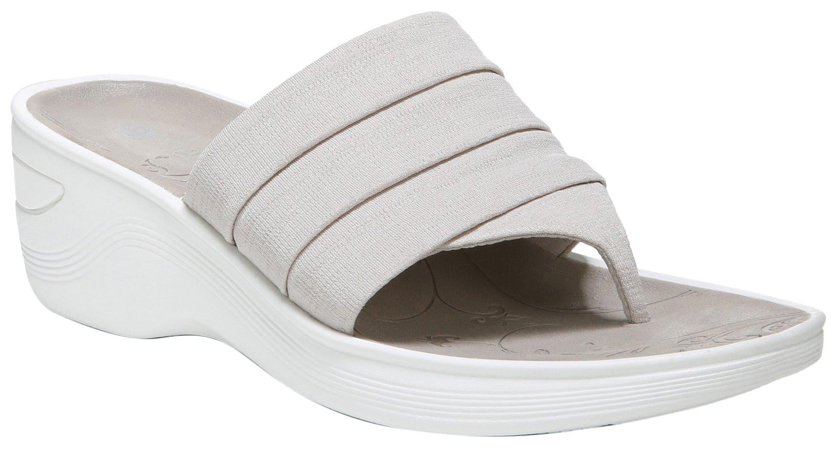 Bzees Womens Dallas Sandals 10 Sand - Walmart.com