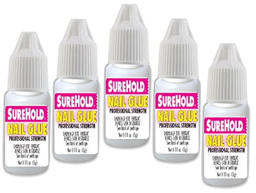 658897004023 UPC Surehold 5piece Nail Tip Glue Bottle Set