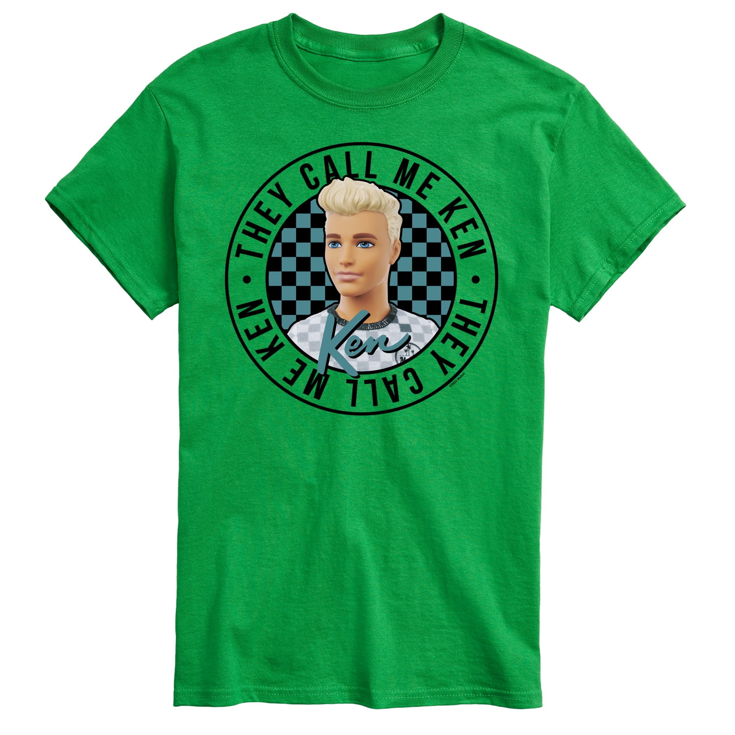 Barbie - Ken - They Call Me Ken - Men's Short Sleeve Graphic T-Shirt ...