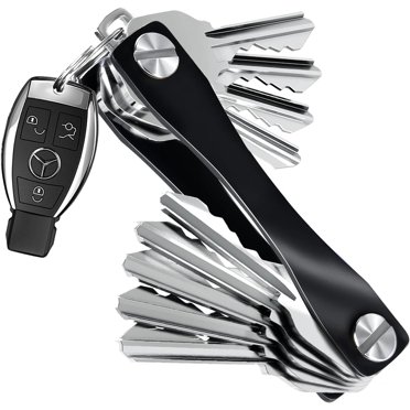 KeySmart Original Compact Key Holder and Keychain Organizer - Aluminum ...