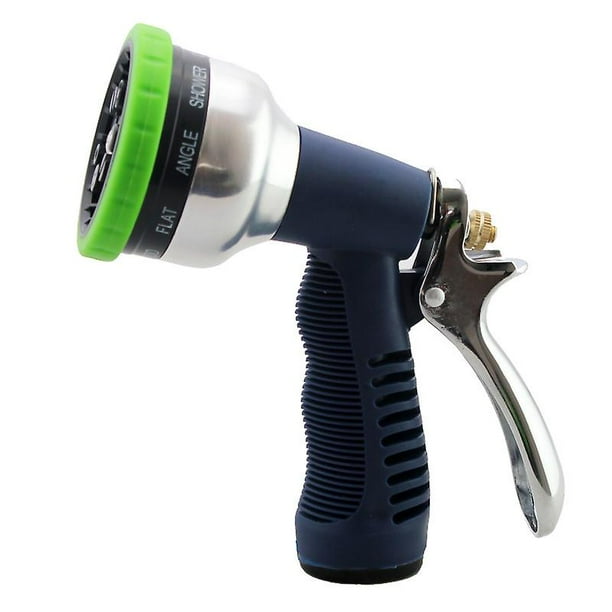 Spray Gun, Water Gun with 3/4 Connector, 9 Modes Adjustable Spray Gun ...