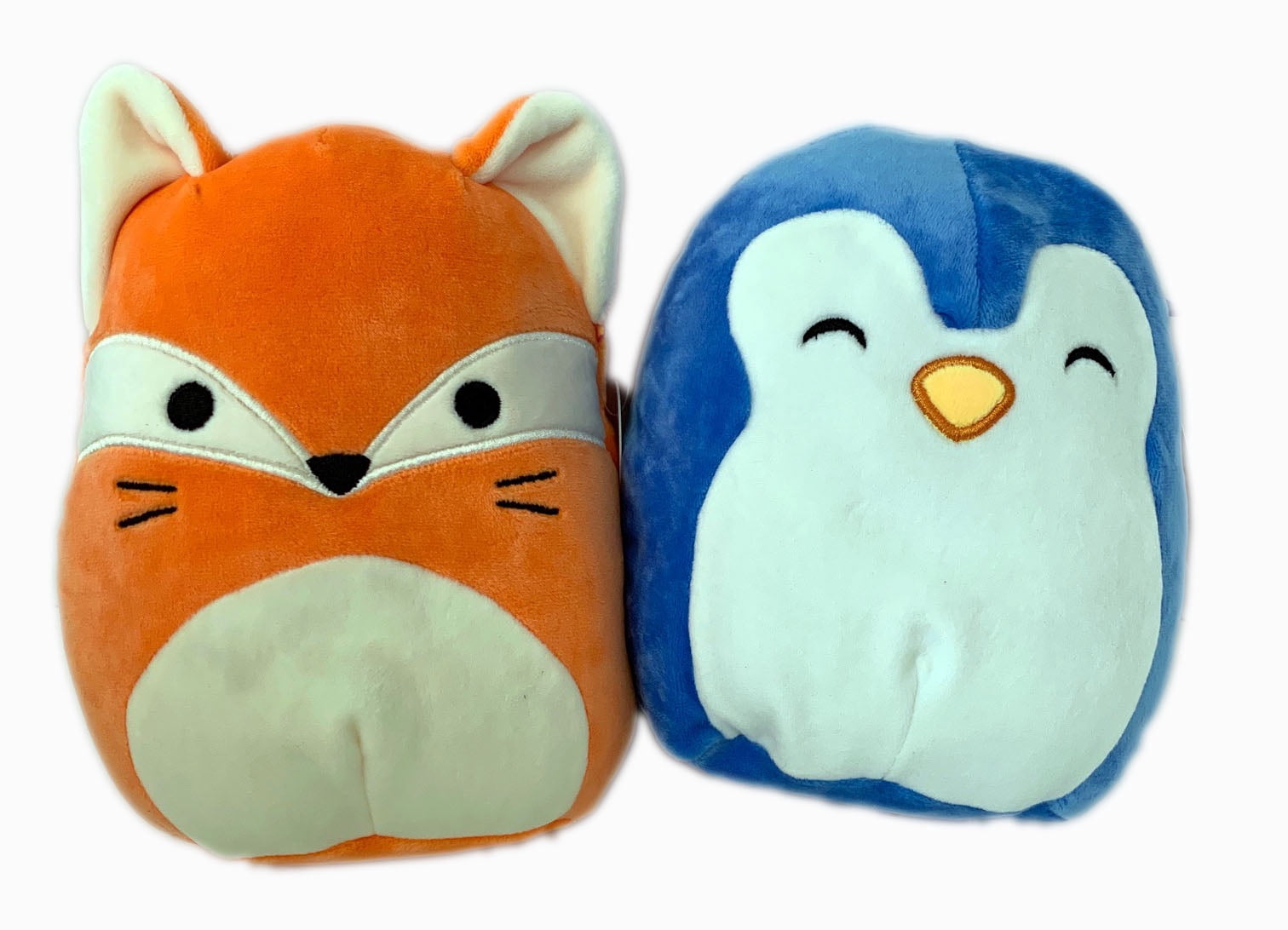 Squishmallow 7 Inch Stuffed Animal Plush Toy Sets (Blue Penguin and ...
