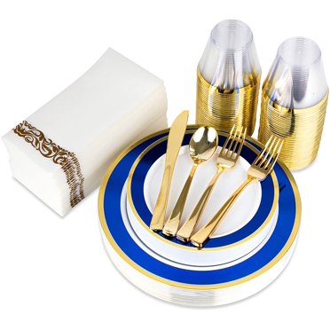 Amscan Brown Plastic Party Supply Sets, (50 Pieces) - Walmart.com