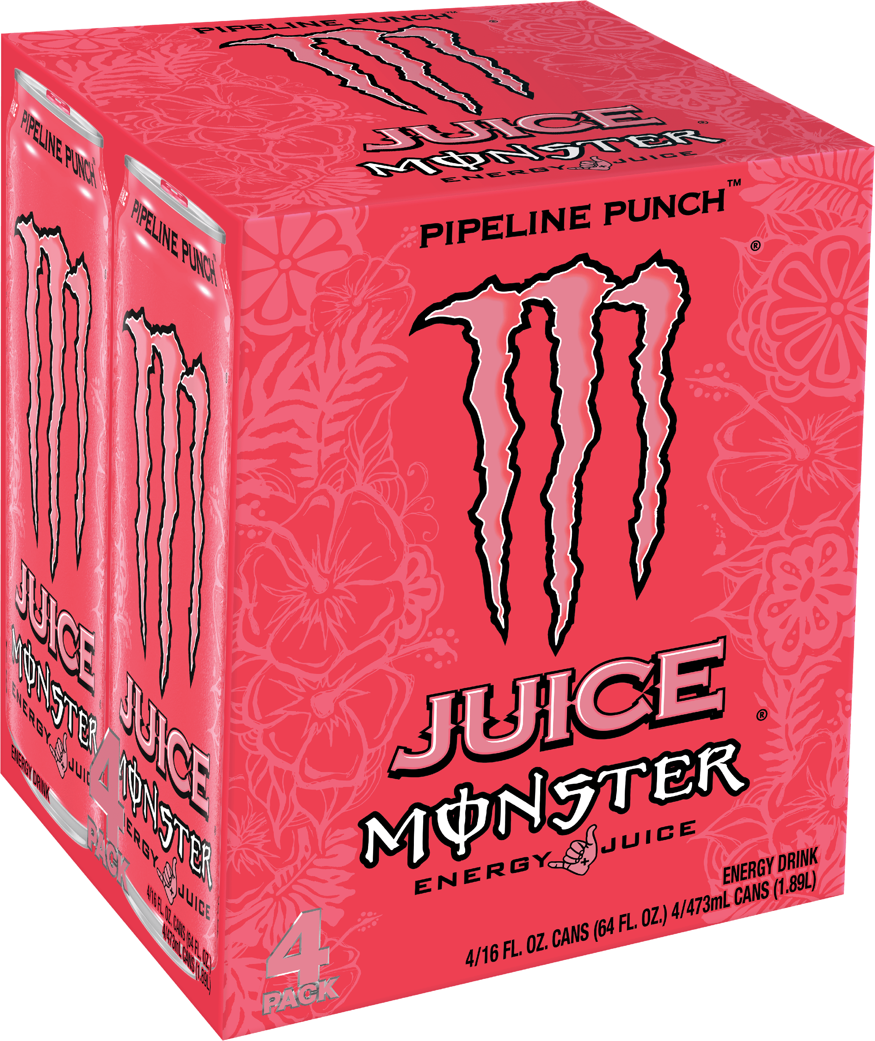 Monster Energy Juice, Pacific Pipeline Punch, Fruit Blend Monster Energy Juice, Pacific Pipeline Punch, Fruit Blend
