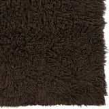 Linon Cocoa 3A Flokati Area Rug - Walmart.com