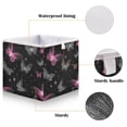 Storage Box Foldable Storable and Easy to Assemble 11.02x11.02x11.02 ...