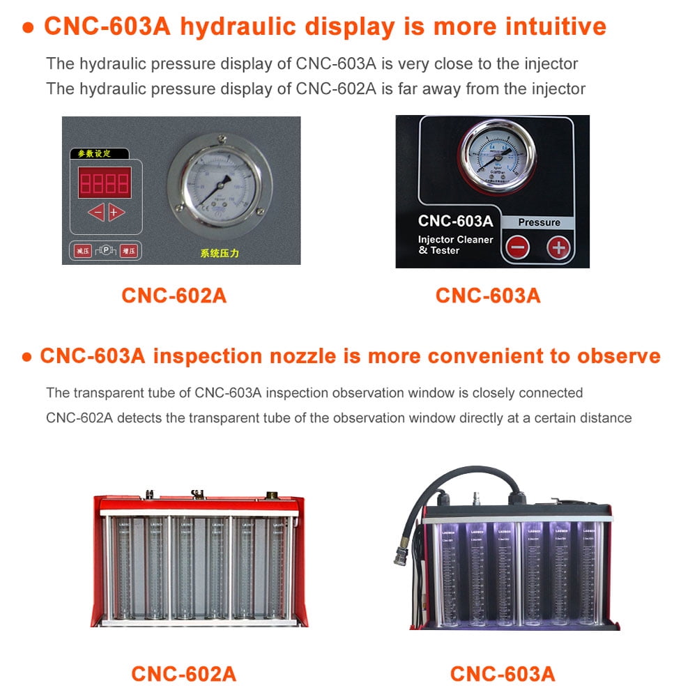 LAUNCH CNC 603A Injector Cleaner & Tester - Fuel Bahrain | Ubuy