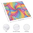 4 PCS Napkin Cloth 18.7in A Wide Range Of Uses Not Fade Not Ball For ...