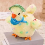 Interactive Dancing Chicken Farm Toys, Hen with Plush Stuffed Animals ...