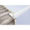 PVC L Shape Edge Trim, 8-1/6' (98") L (for 3/8" Tile, Black) - Walmart.com