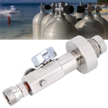 Loewten Stainless Steel Hex Inflation Diving Oxygen Cylinder High ...