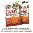 Lenny & Larry's Fitzels Protein Pretzels Snack, Pizza Palooza, 20g of ...