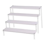 Segolike Wooden Display Riser Stand Step Ladder Multipurpose Sturdy ...