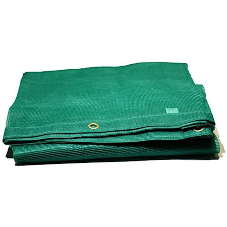 Green Mesh Tarps with Grommets 70% Shade Net Tarp ROLL-Off (10 x 12 ...