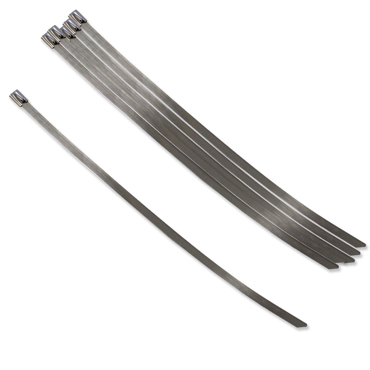 HAWK 6 Piece Flat Steel Wire Cable Ties - TZ86-ST306 - Walmart.com