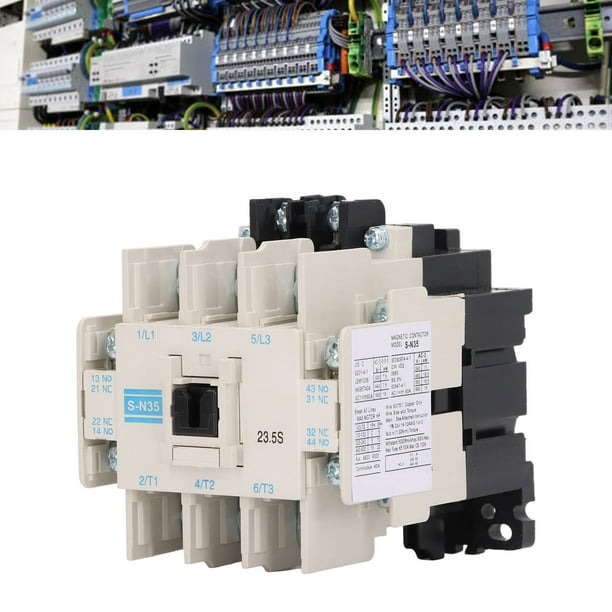3 Pole AC Contactor 4NO 4NC Electromagnetic Contactor 50, 60HZ 60A PC ...