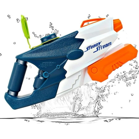 Water Pistol Up to 10m Away Super Water Gun Soaker 1.2L Tank Double ...
