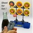 bottle cap shooting gun - Fun bottle opener tool launches bottle caps ...