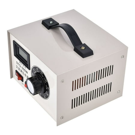 Power Supply Voltage Transformer STG-500W AC Voltage Regulator Contact ...