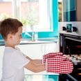 2Pcs for Play Kitchen, Anti- Scald Gloves Microwave Oven Gloves Kitchen ...