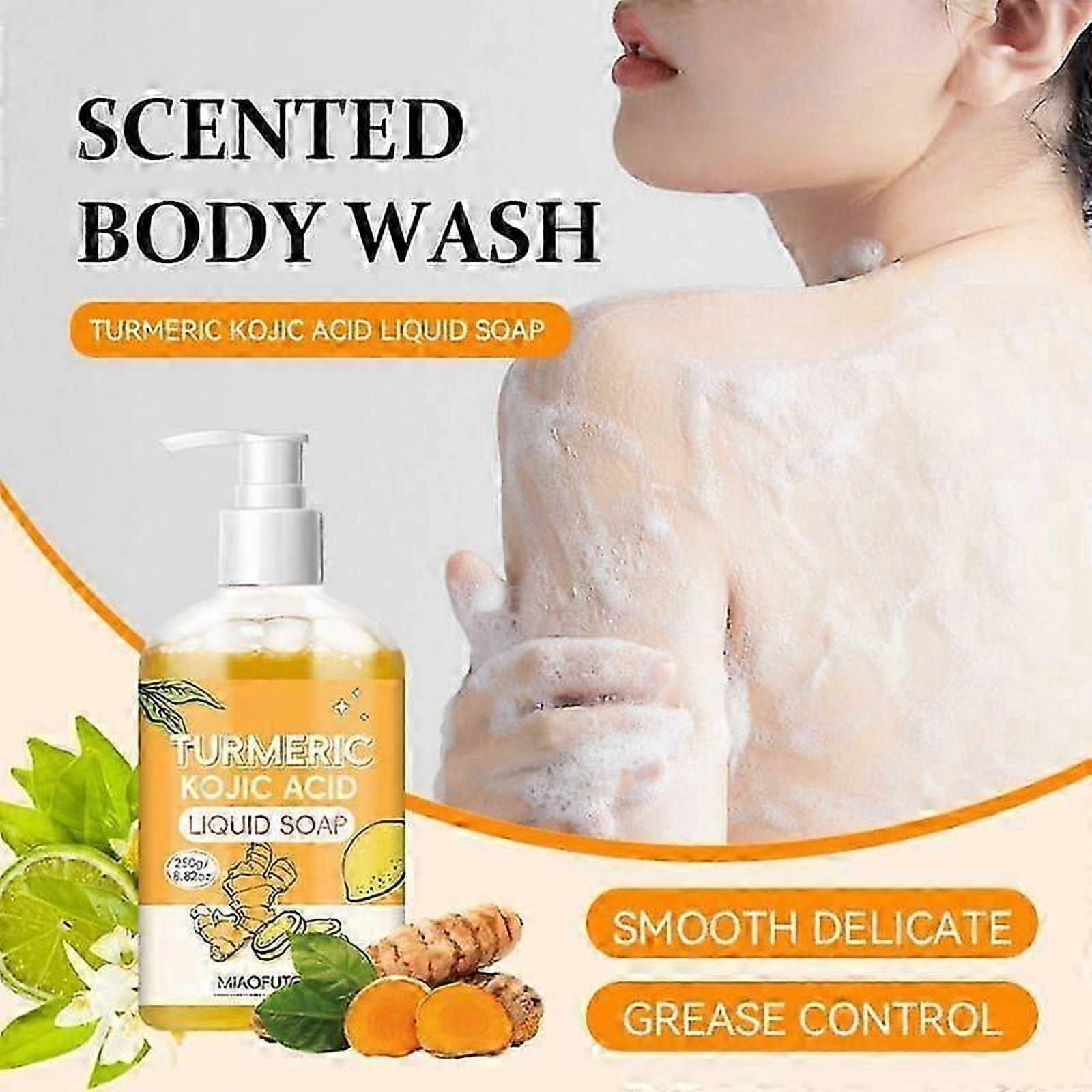 Turmeric Body Wash Skin Brightening Turmeric Soap for Dark Spots ...