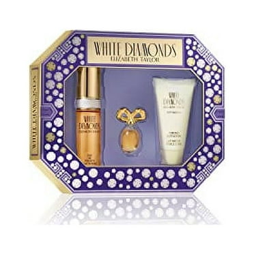 Elizabeth Taylor White Diamonds Fragrance Gift Set for Women, 4 piece ...