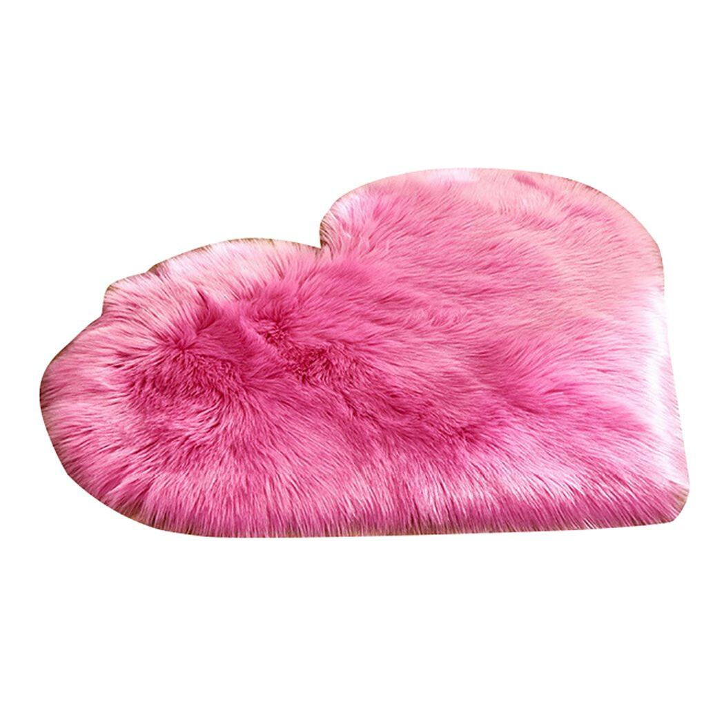 Click here for Gorieraly Heart Shaped Anti-Skid Floor Mat Plush C... prices