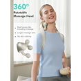 SKG Neck Massager for Pain Relief Deep Tissue FSA HSA Eligible Shiatsu ...