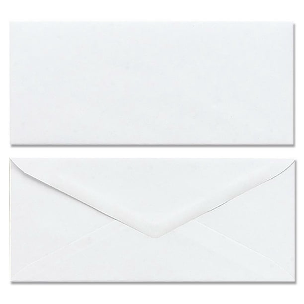 Mead Plain White Envelopes - Business - #6 3/4 - 3 5/8" Width x 6 1/2 ...