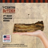 The Country Butcher 7" Beef Center Dog Bones with Marrow & Meaty Pieces ...