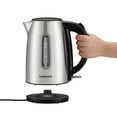 Farberware Stainless Steel 1.7 Liter Electric Tea Kettle, Silver ...