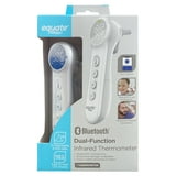 Equate Bluetooth Dual-Function Infrared Thermometer with Forehead and ...