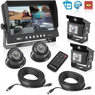 PYLE PLCMTR92 - Waterproof Rated Backup Camera & Monitor System - with ...