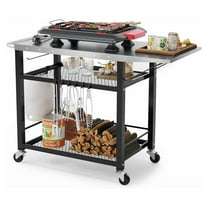 Free Shipping! Feasto Adjustable 3-Tier Outdoor/Indoor Food Prep Cart ...