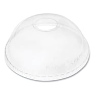 Pactiv EarthChoice Strawless RPET Lid, Flat Lid, Fits 9 oz to 20 oz "A ...
