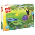 Play Day Googly Toss Game, Plastic, 8 Pieces = 2 Target Boards and 6 ...