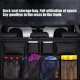 Leather Vehicle Trunk Storage Bag With Multiple Ventilated Compartments ...