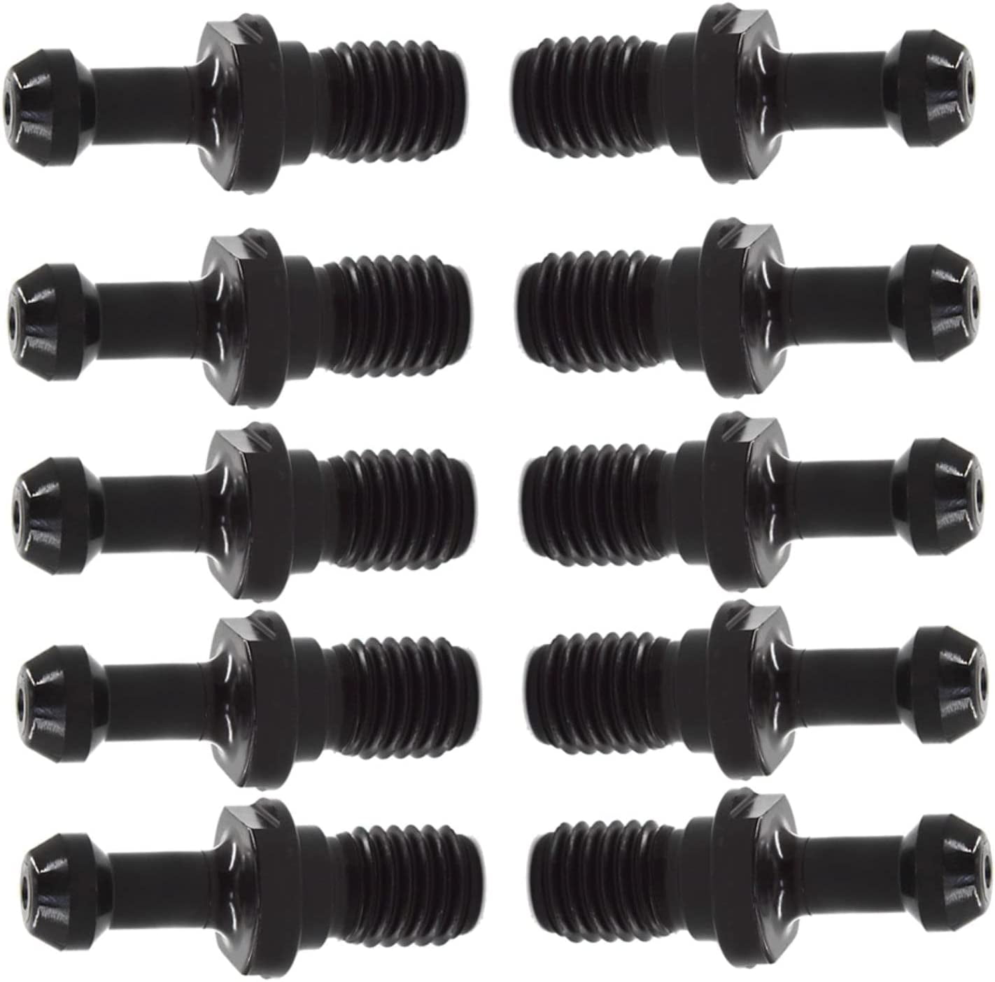 ALL-CARB 10pcs CAT40 45 Degree 0.589 Inch Pull Stud Retention Knob ...