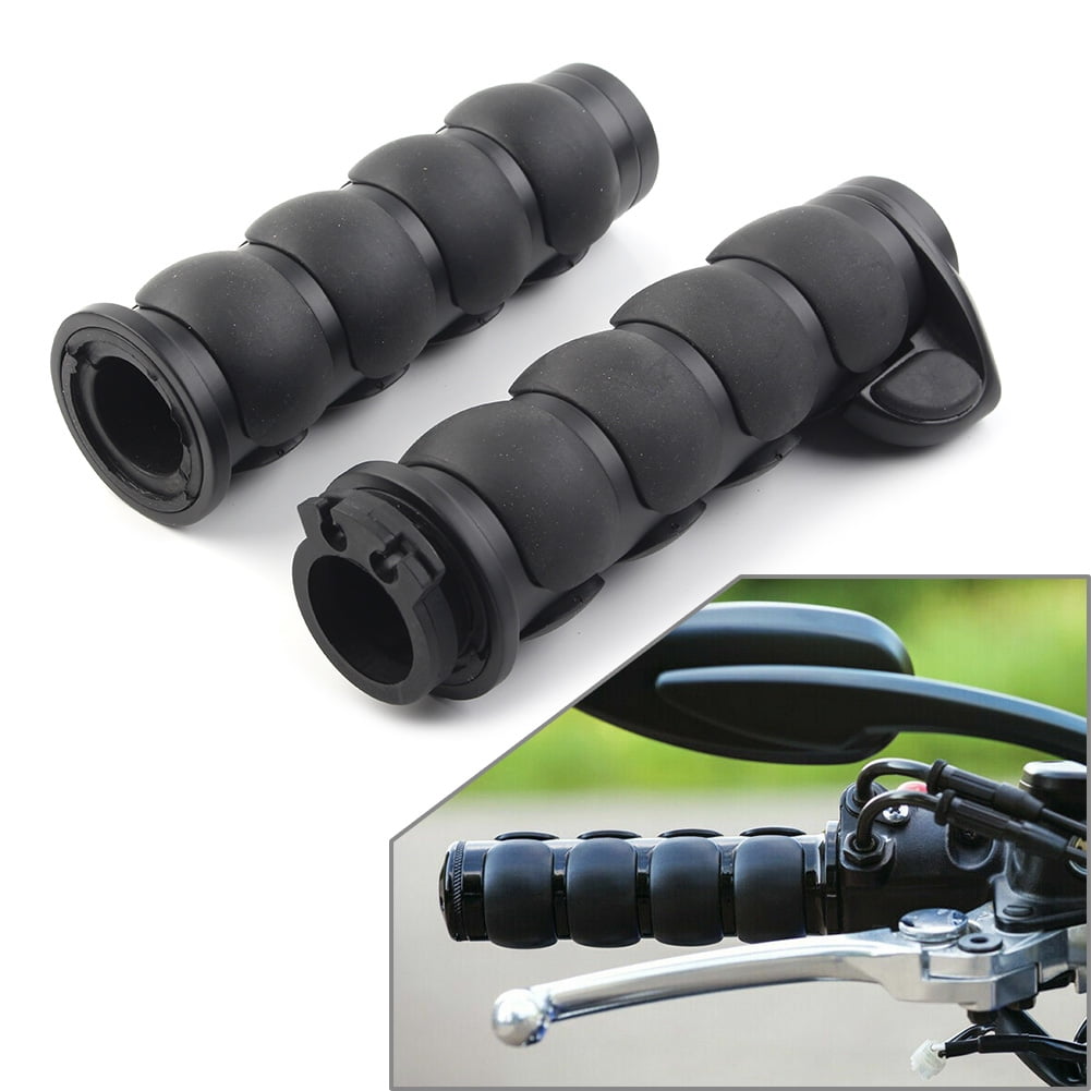 ZS 1" Motorcycle Handlebar Hand Grips For Harley Softail Cruiser ...