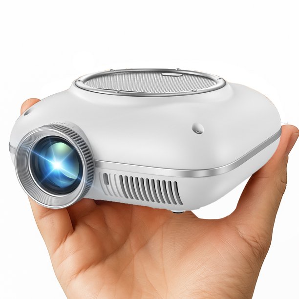 AUOSHI Projector 4K 1080P Supported, Mini Projector for Bedroom/Dorm ...