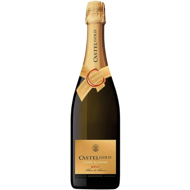 Pack de 4 Vino Espumoso Castel Gold Cuvee Blanche Brut 750 ml Castel ...