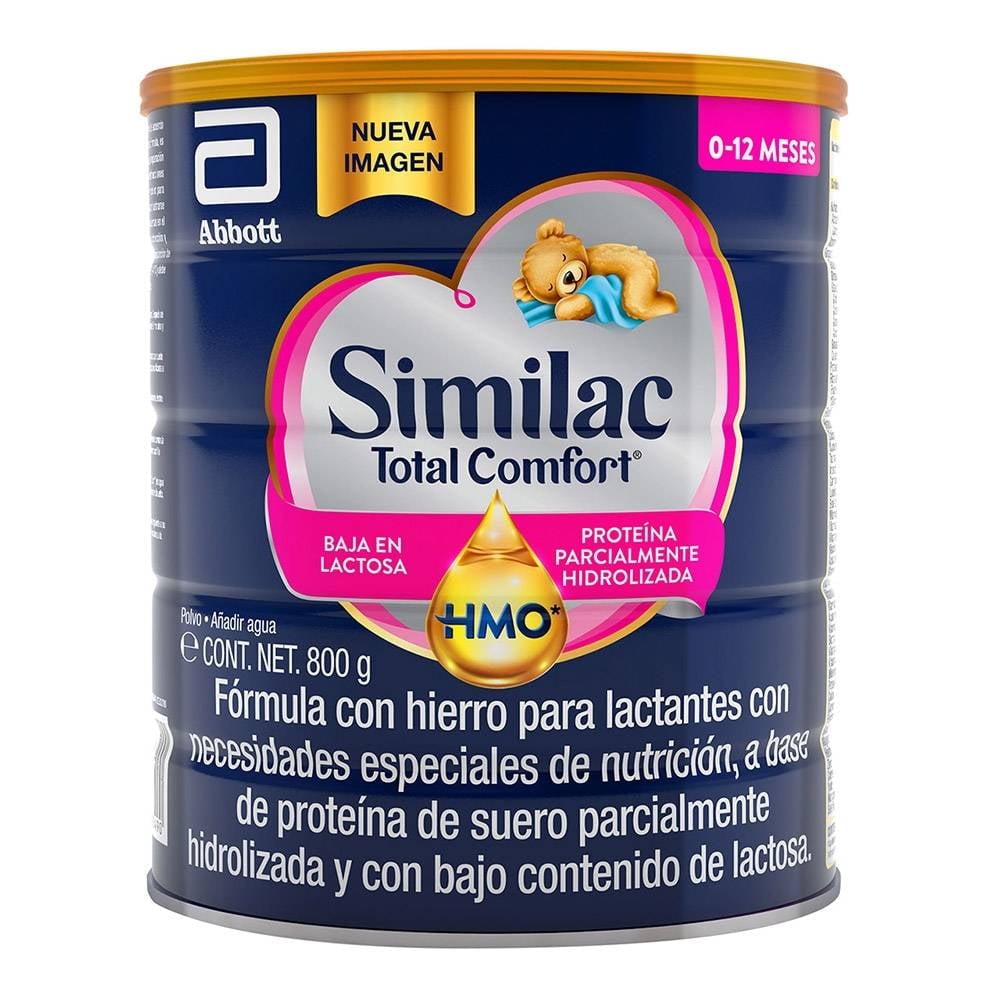 Fórmula con hierro para lactantes Similac Comfort baja en lactosa 800 g ...