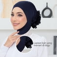 Stylish Head Scarf Wrap for Muslims Women Soft Headties Hat Bonnet ...