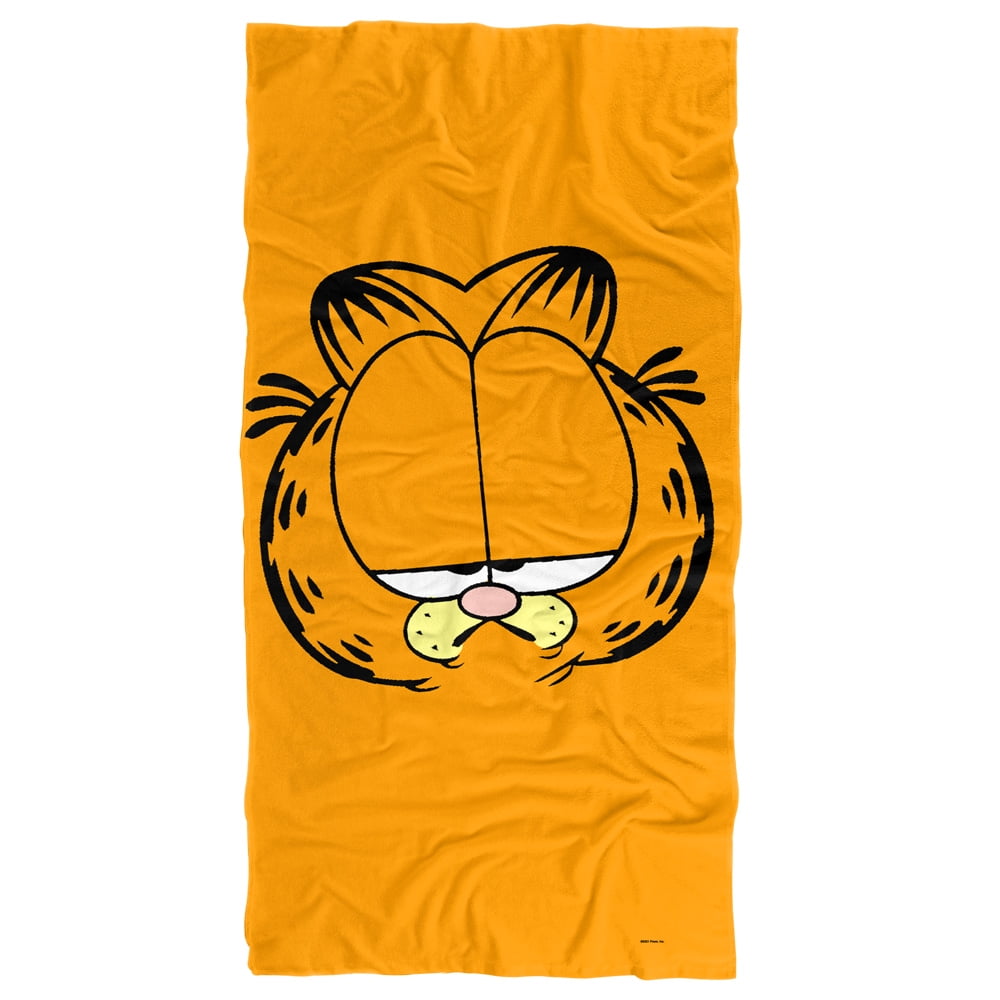 Garfield Beach Towel, 30'x60', Big Head Beach Towel - Walmart.com