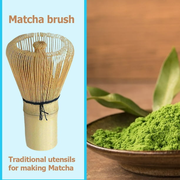 Clairlio Bamboo Matcha Powder Stirring Whisk Coffee Green Tea Brushes ...