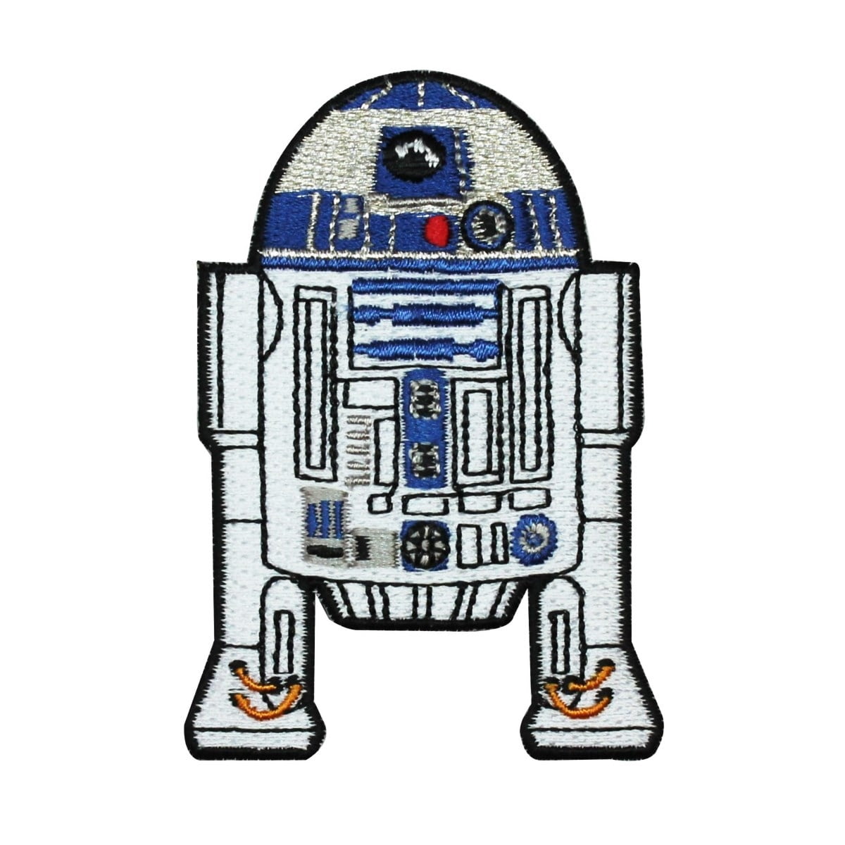 disney star wars r2-d2 profile patch droid officially licensed iron on ...